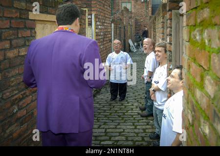 The Bolton Football Supporters from Phoenix Nights photographed at ...