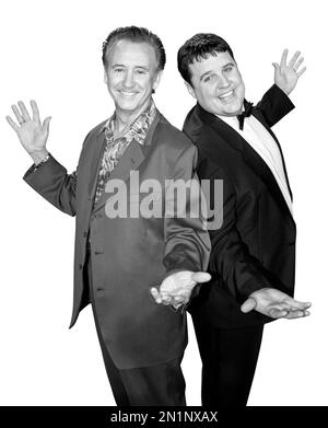 Peter Kay with Tony Christie in the iconic 2005 Comic Relief 'Amarillo ...