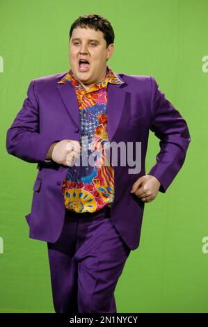 Peter Kay dressed in the famous purple suit for the 2005 Amarillo Comic ...