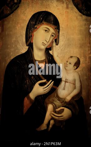 Maesta, Duccio di Buoninsegna 2 Stock Photo - Alamy