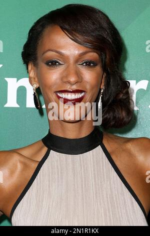 Judi Shekoni arrives at the NBCUniversal Television Critics Association ...