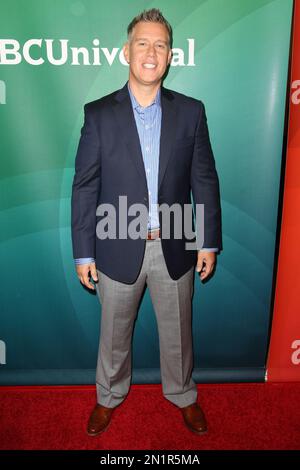 Ed Wasielewski arrives at the NBCUniversal Television Critics ...