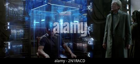 BILL NIGHY, COLIN FARRELL, TOTAL RECALL, 2012 Stock Photo - Alamy