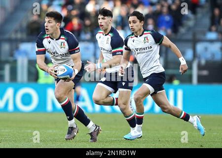 Ange Capuozzo of Italy,Tommaso Menoncello of Italy celebrate the ...