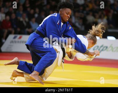 BUTTIGIEG CHLOE and TCHEUMEO AUDREY of FRANCE during of the Judo Paris ...