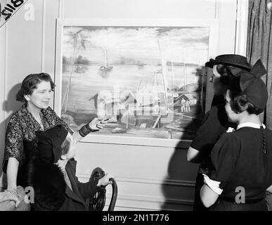 The Ranee of Sarawak, Sylvia Leonora Brooke, arrives aboard the ...
