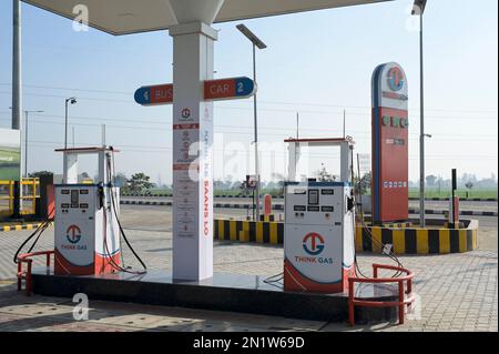 CNG, Compressed natural gas station in Rio de Janeiro, Brazil Stock ...