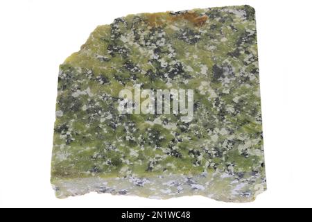 lizardite from Norway isolated on white background Stock Photo - Alamy