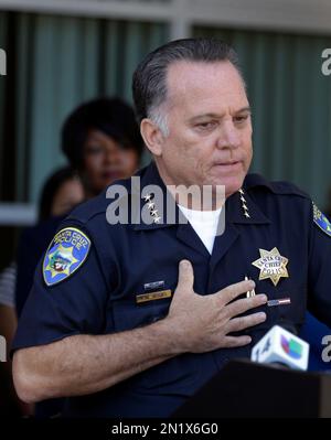 Santa Cruz Police Chief Kevin Vogel and Chief Deputy Dan Flippo express ...