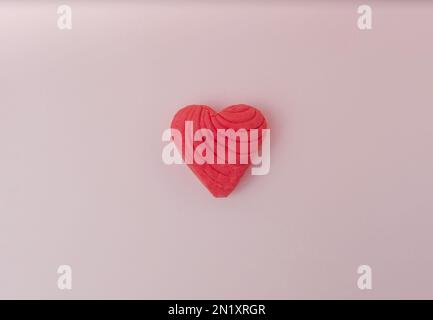 Heart-shaped shell bread for the day of love and friendship Stock Photo ...