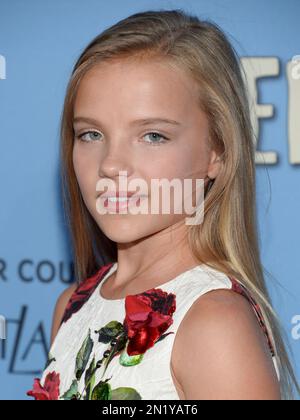 Meg Crosbie attends the premiere of "Paper Towns" at AMC Loews Lincoln ...