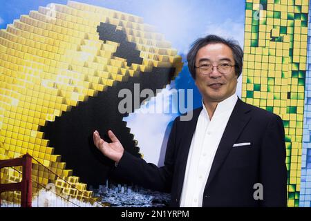 Professor Toru Iwatani attends the world premiere of "Pixels" at Regal ...