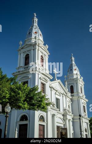 Bell towers, Ponce Cathedral (Our Lady of Guadalupe), Ponce, Puerto ...