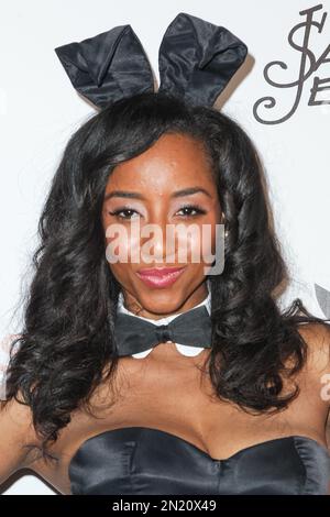 Miss July 2000 Neferteri Shepherd attends the Playboy and Gramercy ...
