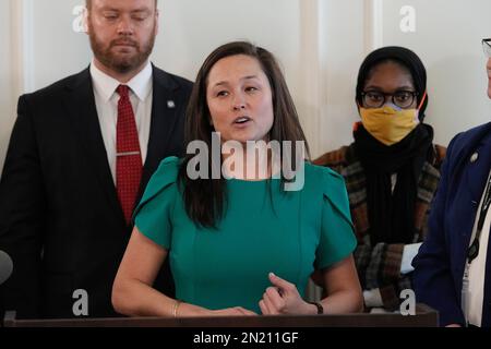 Oklahoma House minority leader Rep. Cyndi Munson, D-Oklahoma City ...