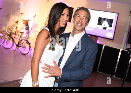 Financier Marc J. Leder, right, and daughter Samantha Leder attend the ...