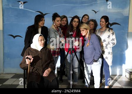 CINEMA SABAYA, from left: Amal Murkus, Orit Samuel, Ruth Landau, Aseel ...
