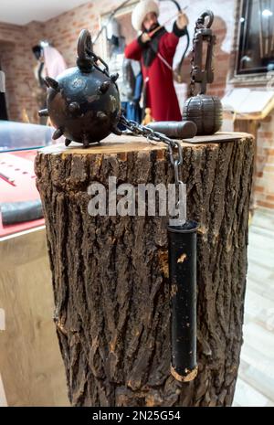 Turkish mace as a weapon Stock Photo - Alamy