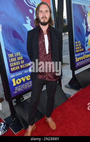 Emile Haynie arrives at the LA Premiere Of "Love & Mercy" at the Samuel ...