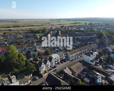 An aerial view of Kent surrounded by buildings Stock Photo - Alamy