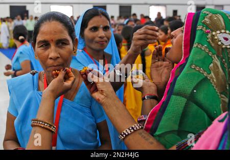 Dalit women of India’s outcast community once known as untouchables, in ...