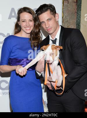 Actors Amy Acker and husband James Carpinello attend the 18th Annual ...