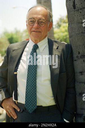 Actor Richard Dysart, who plays senior law partner Leland McKenzie in ...