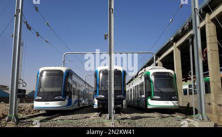 Addis Ababa Light Rail Transit Station, Meskel Square, Addis Ababa, Ethiopia Stock Photo - Alamy