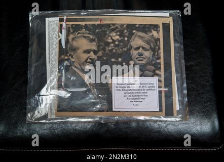 Jimmy Carter and Nicolae Ceausescu of Romania sign a Joint Declaration ...