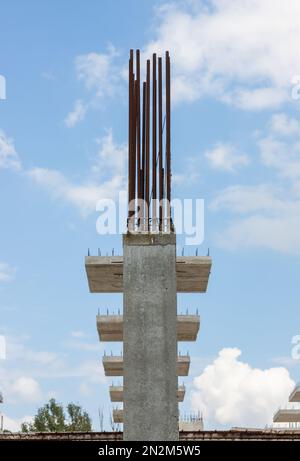 construction of reinforced concrete structures Stock Photo - Alamy
