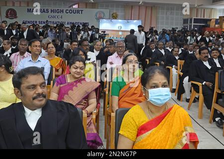 Five hon’ble additional Judges have been sworn in today to the High Court of Madras, by Hon’ble ...