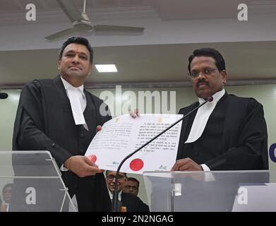 Five hon’ble additional Judges have been sworn in today to the High Court of Madras, by Hon’ble ...