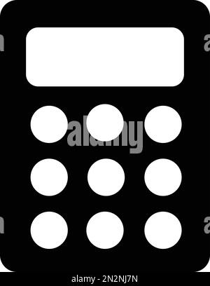 calculator math device Stock Vector Image & Art - Alamy