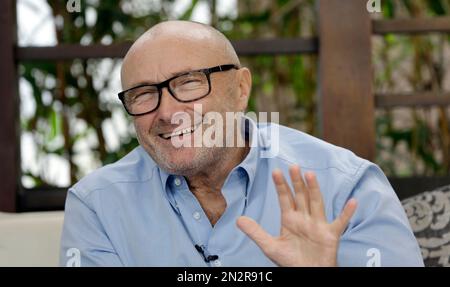 Phil Collins, the drummer in the pop group 'Flaming Youth' today ...