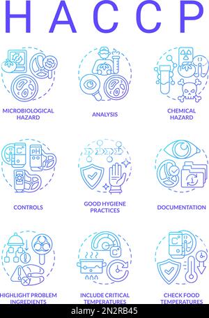 HACC concept icons set Stock Vector Image & Art - Alamy