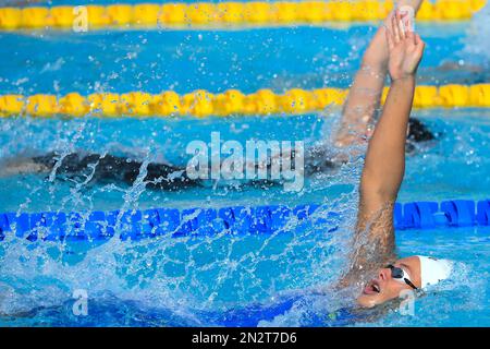 ROME, ITALY - AUGUST 11: Mahieu Pauline of France competing during the ...