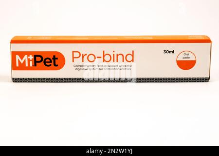 MiPet pro-bind, an animal medicine to treat digestion disorders Stock Photo - Alamy