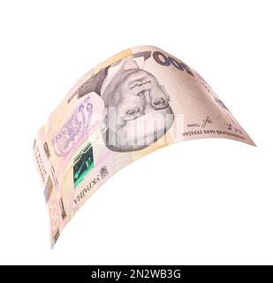 500 Ukrainian Hryvnia banknote on white background Stock Photo - Alamy