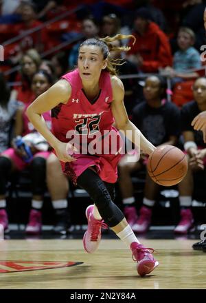 Utah guard Danielle Rodriguez (22) in action against Stanford during an ...