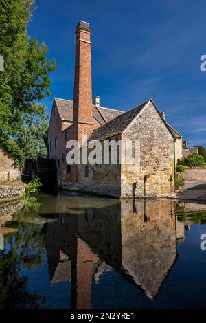 Lower Slaughter, Cotswold Village, Cheltenham, England, UK Stock Photo ...