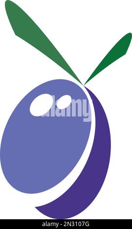 Plum logo vector icon design template Stock Vector Image & Art - Alamy