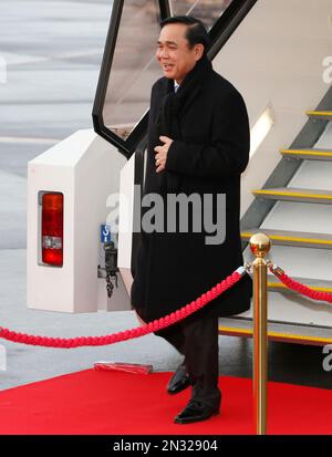 Thailand's Prime Minister Prayuth Chan-ocha attends a group photo with ...