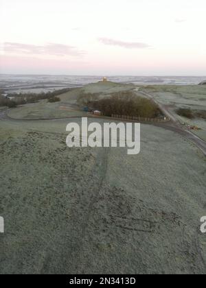 The pepper pot a English civil war lookout tower at Burton dassett ...