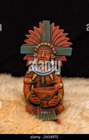 mayan pottery relic Stock Photo - Alamy