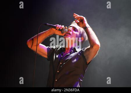 ISTANBUL, TURKIYE - SEPTEMBER 14, 2022: Turkish singer Teoman concert ...