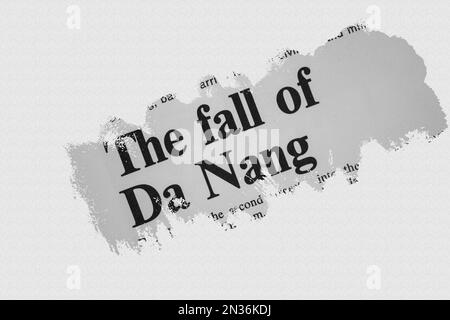The fall of Da Nang - news story from 1975 newspaper headline article ...
