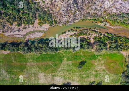 Sprinklers for irrigation of El Gavilán plot in Ures, Sonora Mexico ...