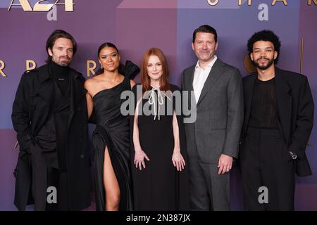 (left to right) Sebastian Stan, Briana Middleton, Julianne Moore ...