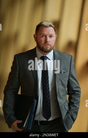 Edinburgh Scotland, UK 07 February 2024. Brian Whittle MSP at the ...