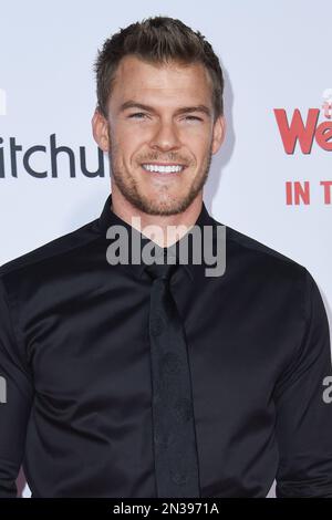 Alan Ritchson at "The Wedding Ringer" Los Angeles Premiere held at the ...